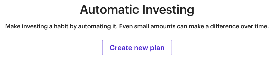 How To Set Up Automatic Investing With E*TRADE — Buck by Buck: Financial freedom for high-income ...